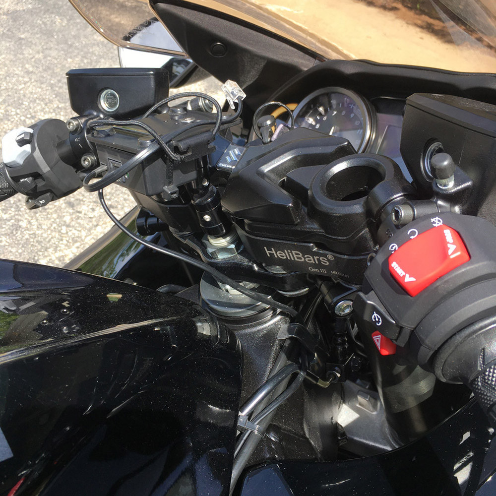 Helibars Suzuki GSXR1300 Hayabusa 2022 Handlebar Risers