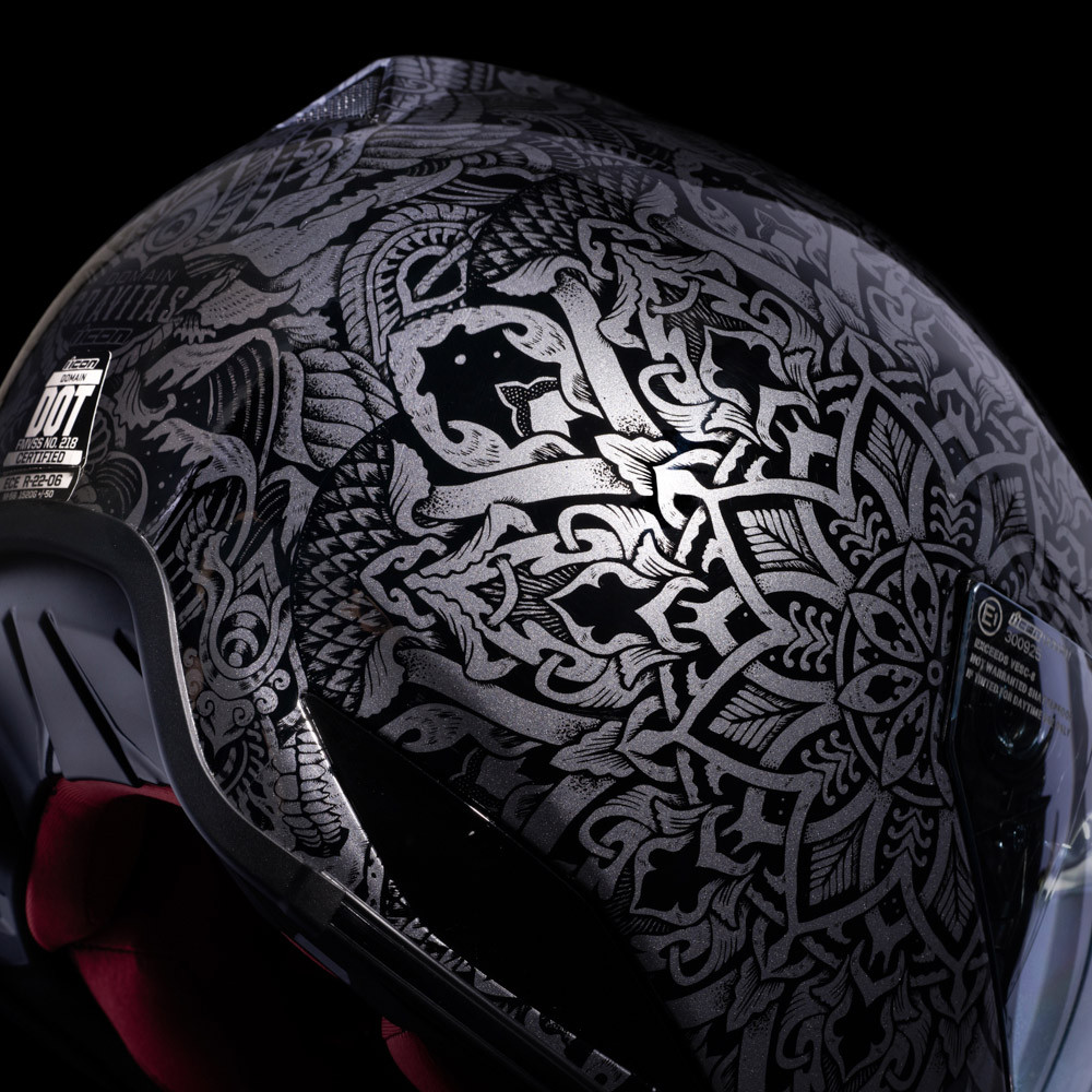 Icon Domain Gravitas Helmet - Sportbike Track Gear