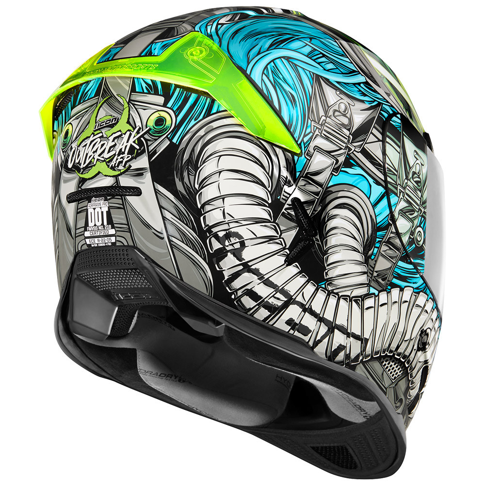 Icon Airframe Pro Outbreak Helmet - Sportbike Track Gear