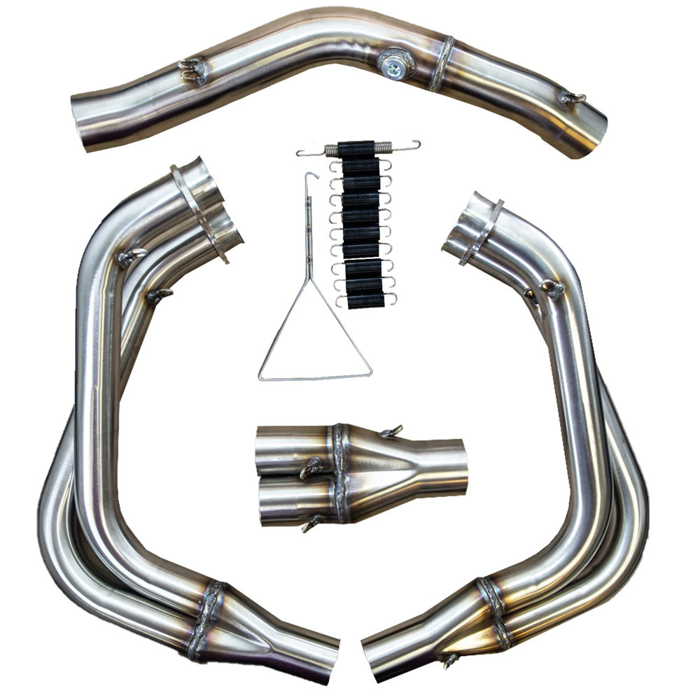 Hindle Evo Megaphone Full Exhaust System Kawasaki Z900 2017-2023