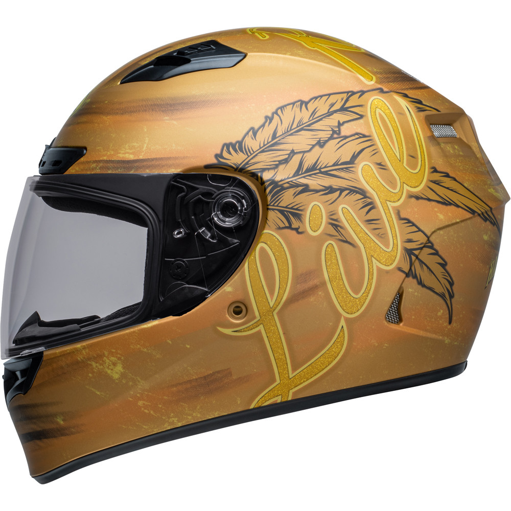 Bell Qualifier DLX MIPS Hart Luck Live Helmet - Sportbike Track Gear