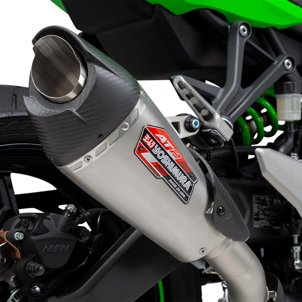 Yoshimura Kawasaki ZX-4RR 2023-2024 Street AT2 Slip On Exhaust System ...