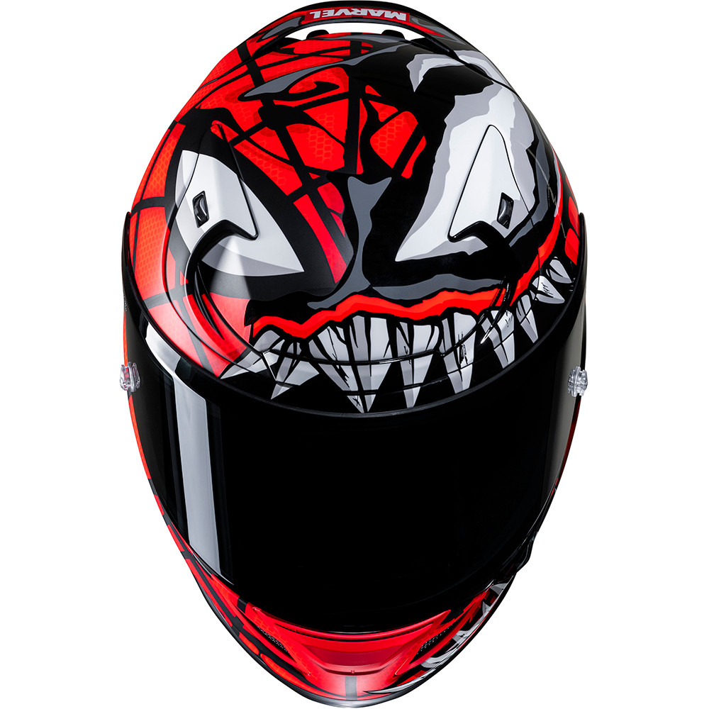 HJC RPHA 12 Maximized Venom Helmet - Sportbike Track Gear