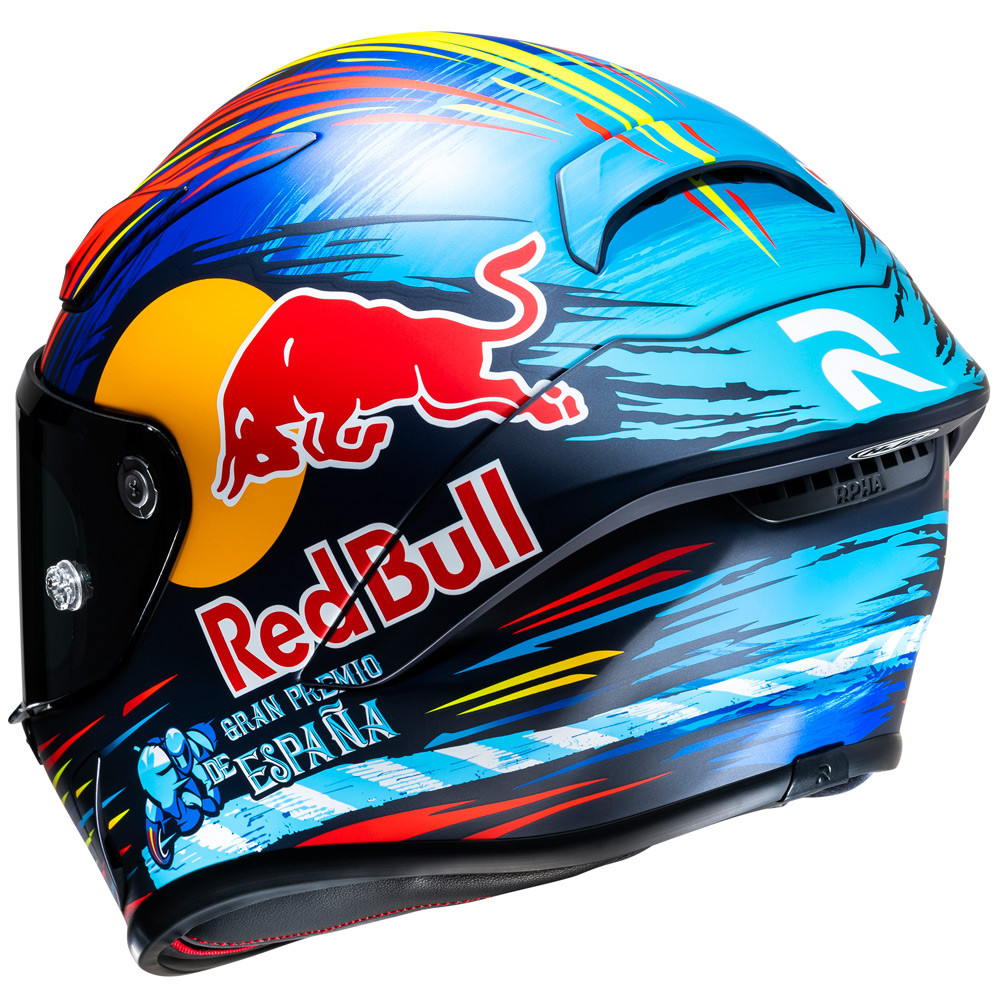 HJC RPHA 1N Red Bull Jerez GP Helmet - Sportbike Track Gear