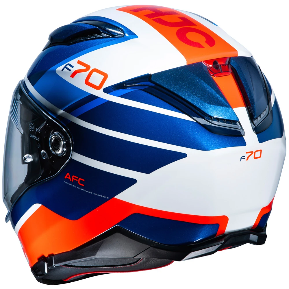 HJC F70 Tino Helmet - Sportbike Track Gear
