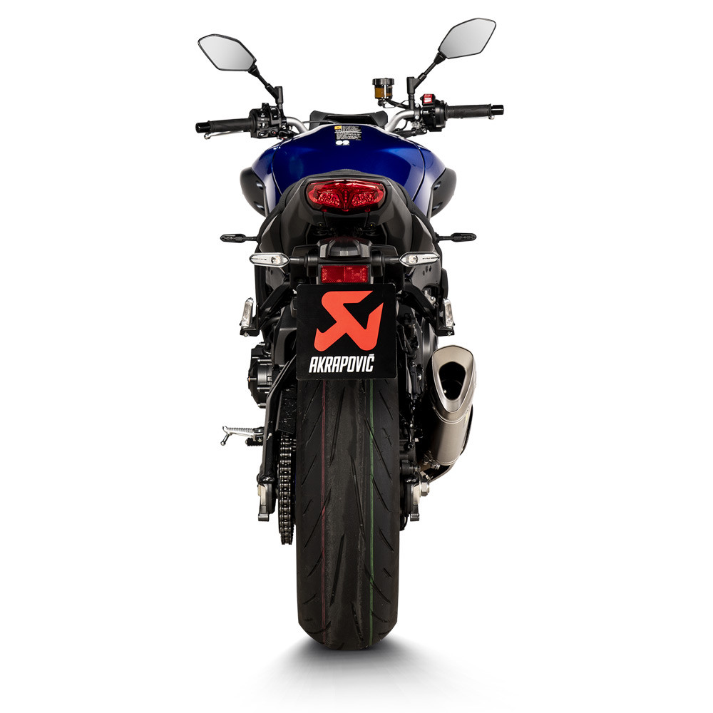 Akrapovic GP Slip-On Exhaust Yamaha MT-10 22-24 - Sportbike Track Gear