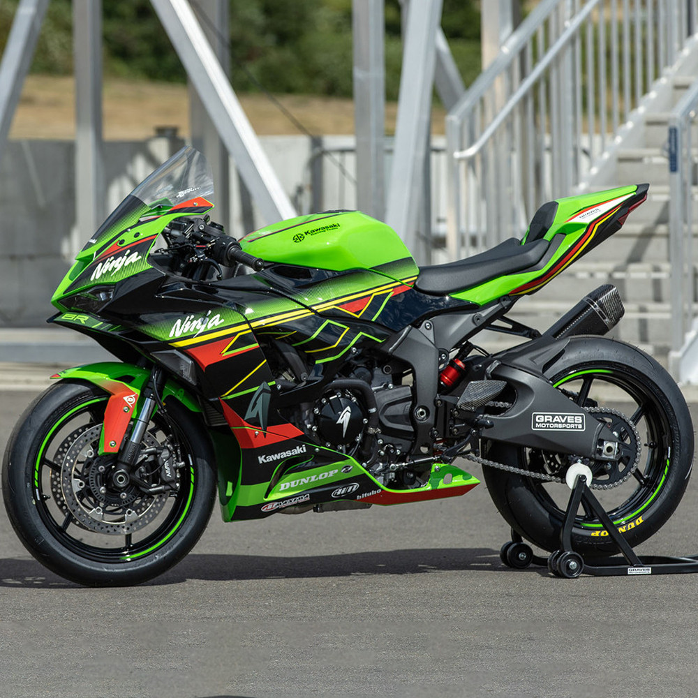 Graves Motorsports Kawasaki ZX-6R 2024 OEM Bodywork Graphics Set