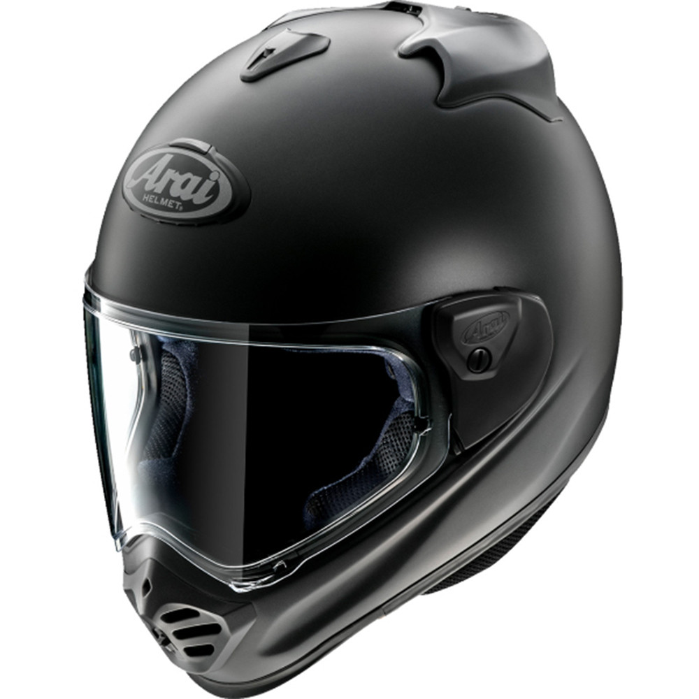 Arai XD-5 Solid Black Frost Helmet - Sportbike Track Gear