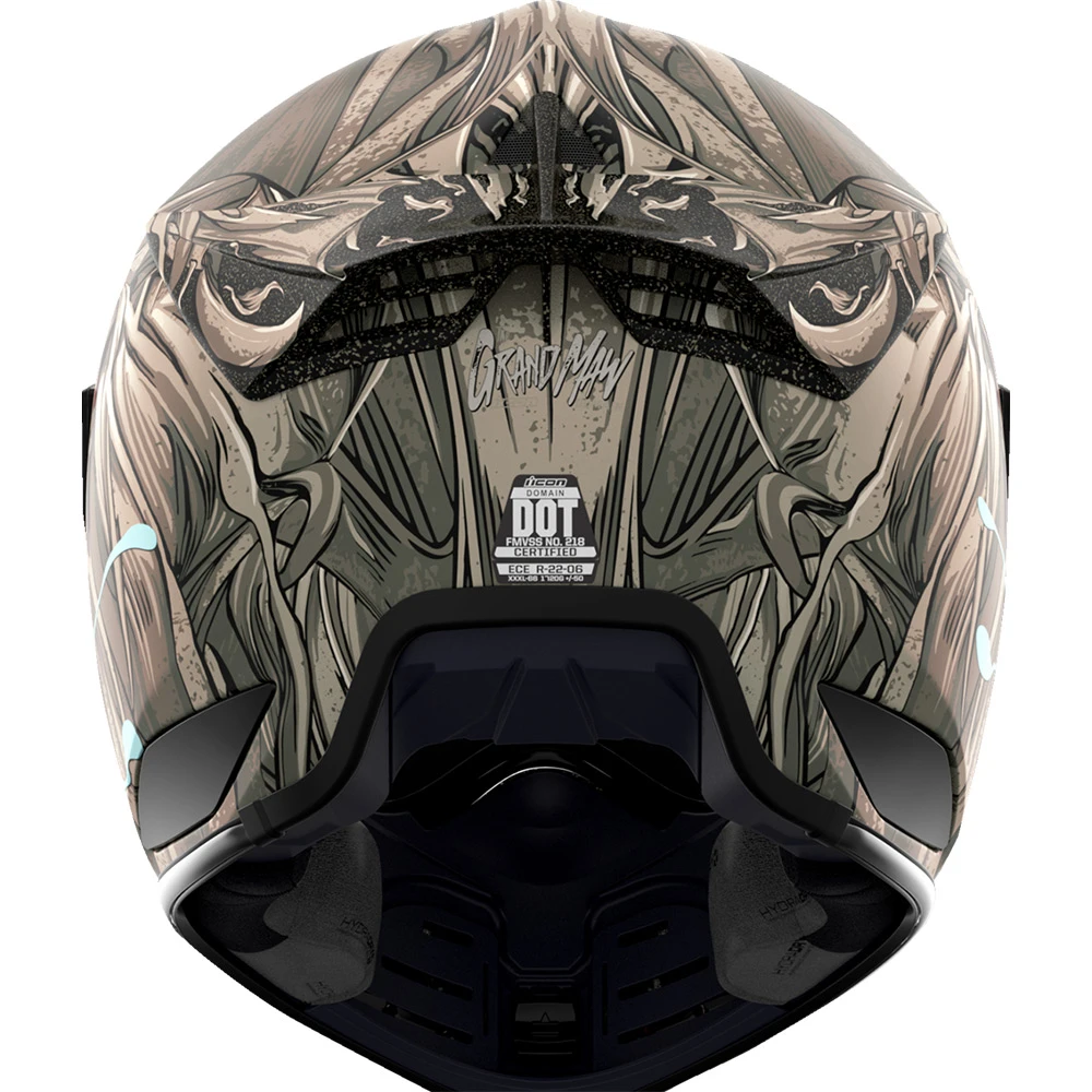 Icon Domain Grand Maw Helmet - Sportbike Track Gear