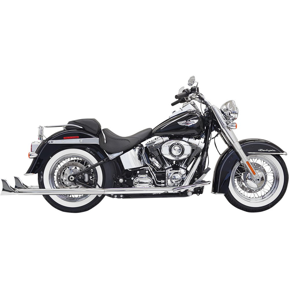Bassani Xhaust 2016-2017 Harley-Davidson Softail Slim S FLSS True Duals ...