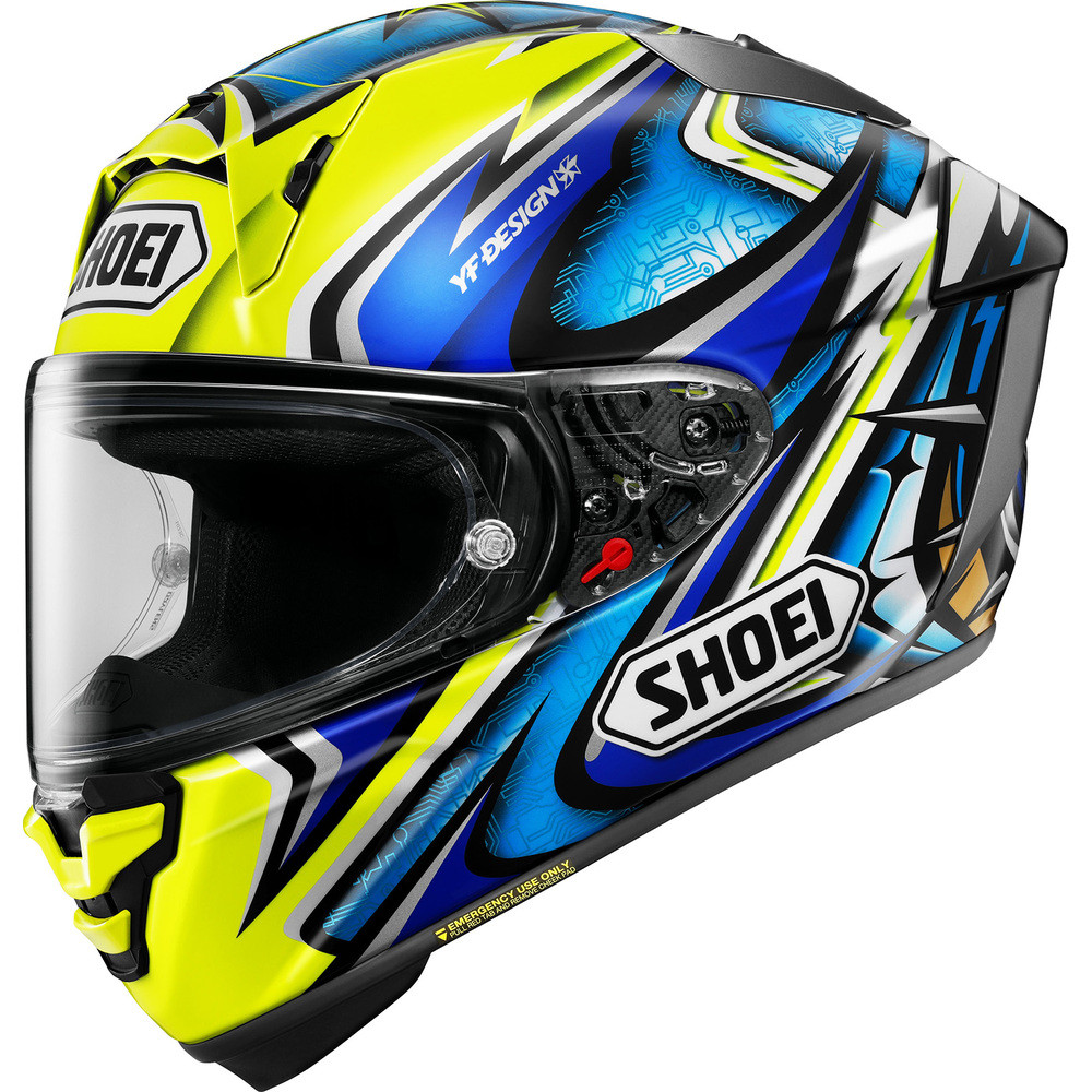 Shoei X-Fifteen Daijiro Helmet - Sportbike Track Gear