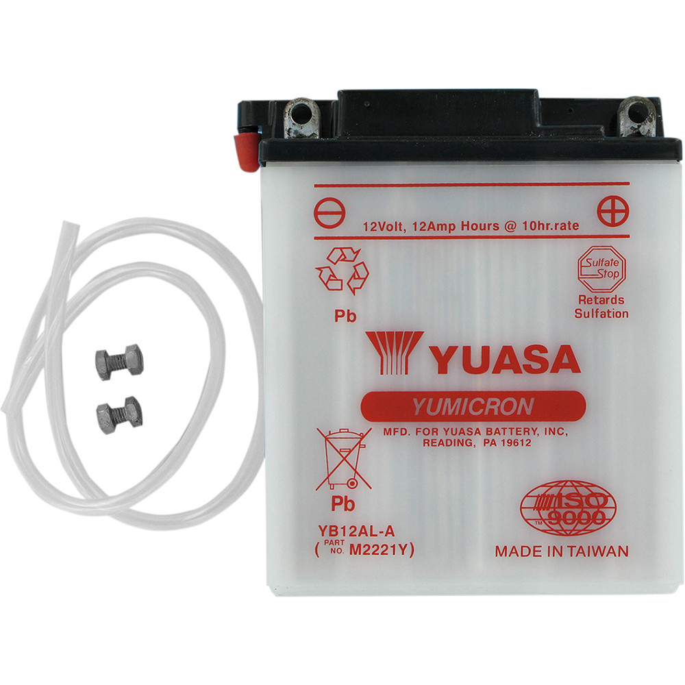 Yuasa 1986-1990 Yamaha YX 600 C Radian Conventional Battery YB12AL-A ...