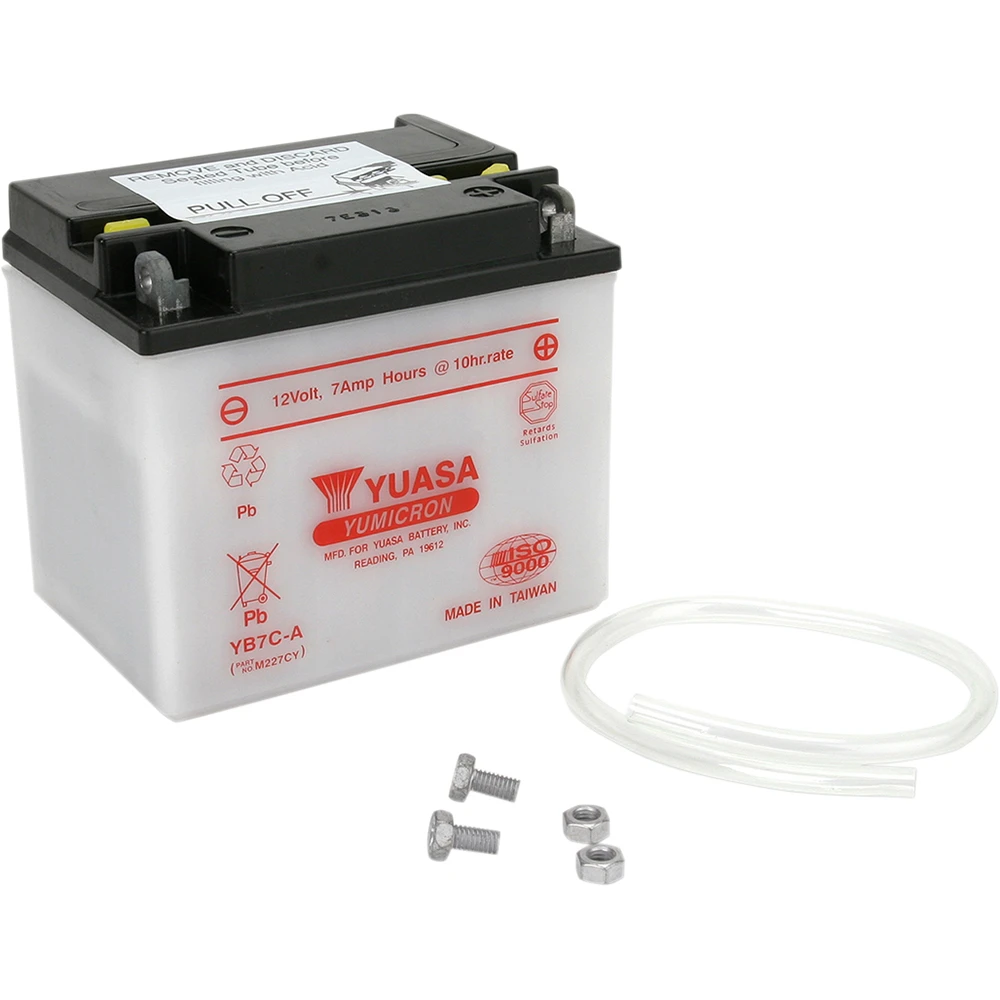 Yuasa 1987-2022 Yamaha TW200 Conventional Battery - Sportbike Track Gear