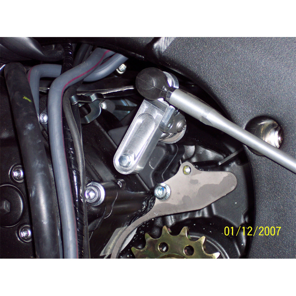 Woodcraft Yamaha R1 2004-2008 Rearsets GP Shift Converter