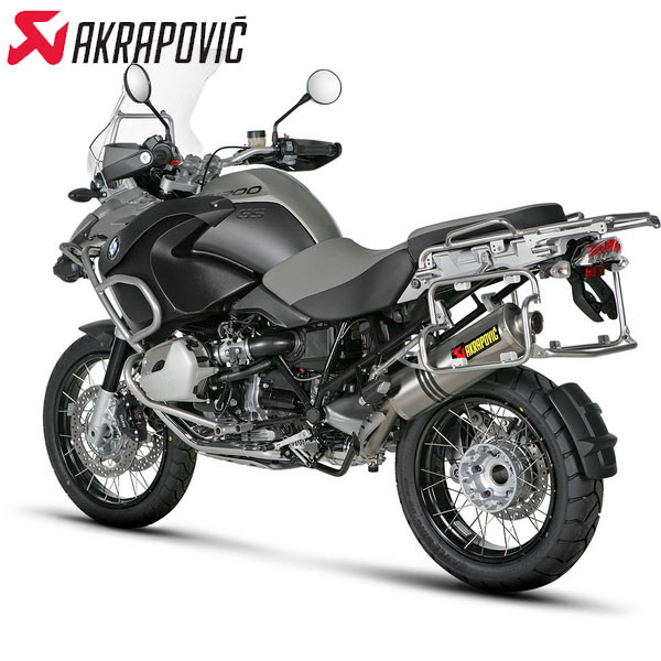 Akrapovic BMW R1200GS Adventure 04-09 Titanium Slip-On Exhaust ...