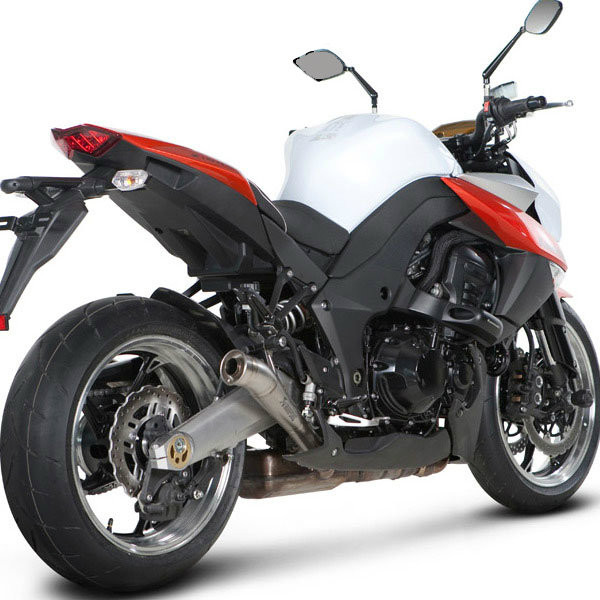 Akrapovic Kawasaki Z1000 10-11 Megaphone Titanium Slip-On Exhaust ...