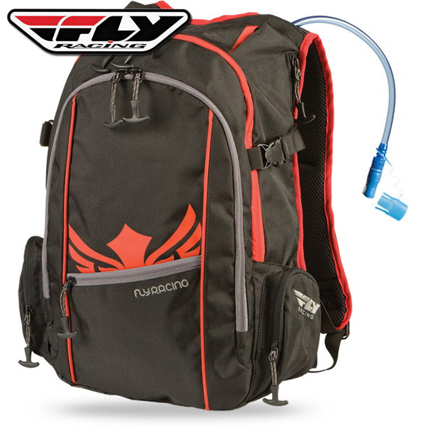 Fly Racing Back Country Hydration System Backpack Black - Sportbike ...