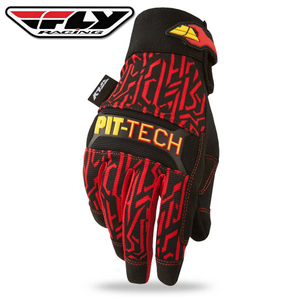 Fly Racing Pit Tech Pro Gloves - Sportbike Track Gear