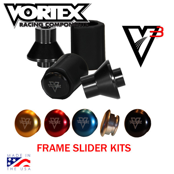 Vortex V3 Frame Sliders Yamaha R6 2006-2016