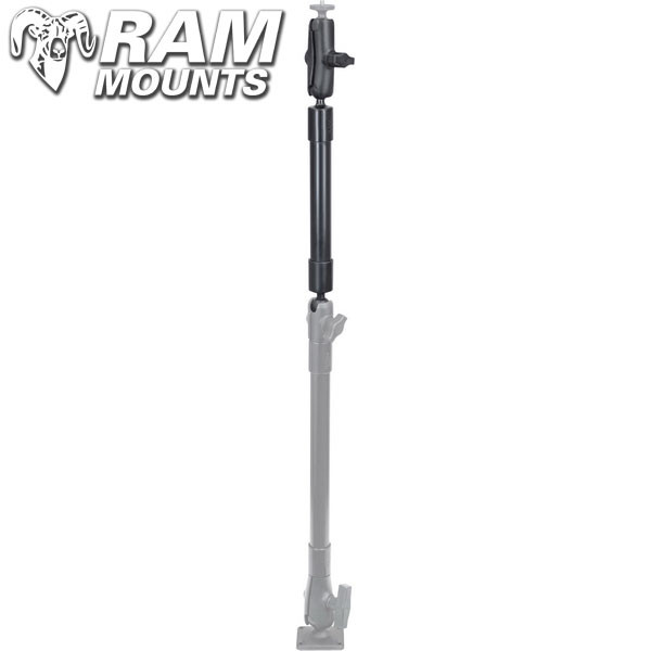 Ram Mounts 14" Long Extension Pole with 1" Diameter Ball Ends, and ...
