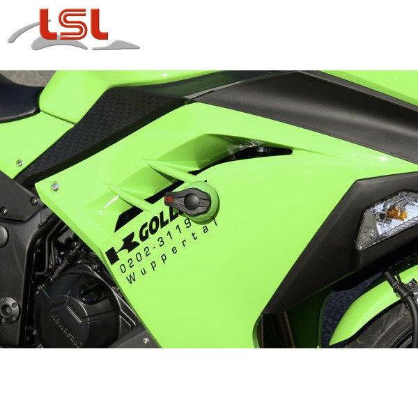 LSL Kawasaki Ninja 300 13-17 Frame Slider Kit - Sportbike Track Gear