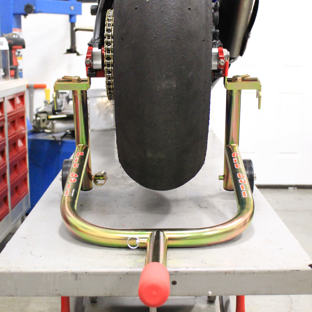 Pit Bull SS Rear Stand (Standard/Spooled) - Sportbike Track Gear