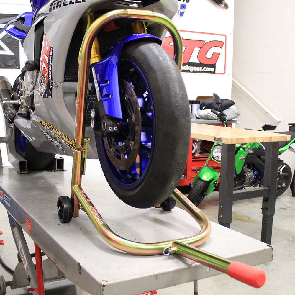Pit Bull Ducati Hybrid Headlift Front Stand - Sportbike Track Gear