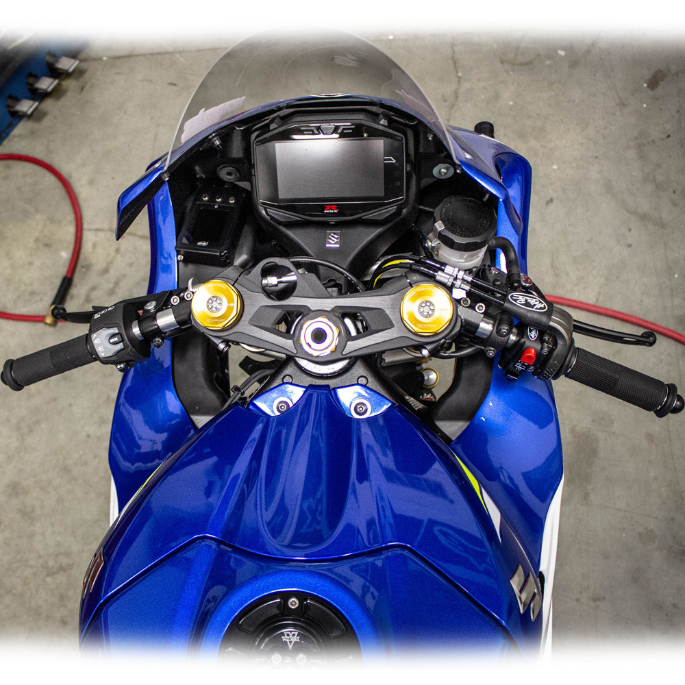 Attack Performance 50mm Zero Offset Handlebar Kit - Sportbike Track Gear
