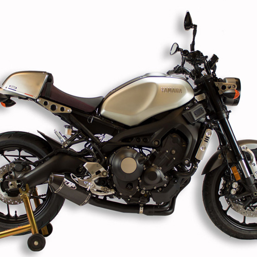 M4 Yamaha XSR900 2016-2019 Carbon Fiber Slip On Exhaust