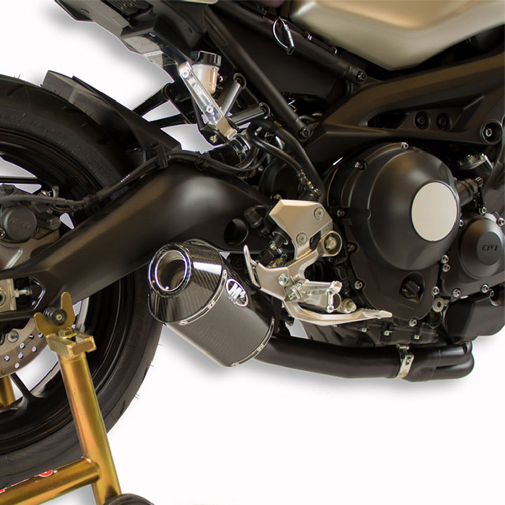 M4 Exhaust Yamaha XSR900 2016-2019 Full Exhaust RM1 Carbon Canister