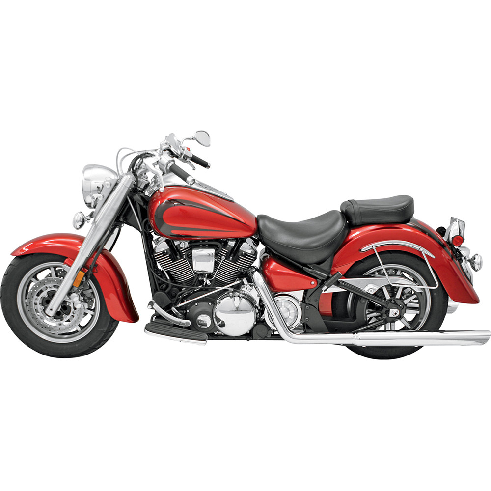 Bassani Xhaust 2002-2007 Yamaha XV 1700 Road Star Silverado True Dual ...