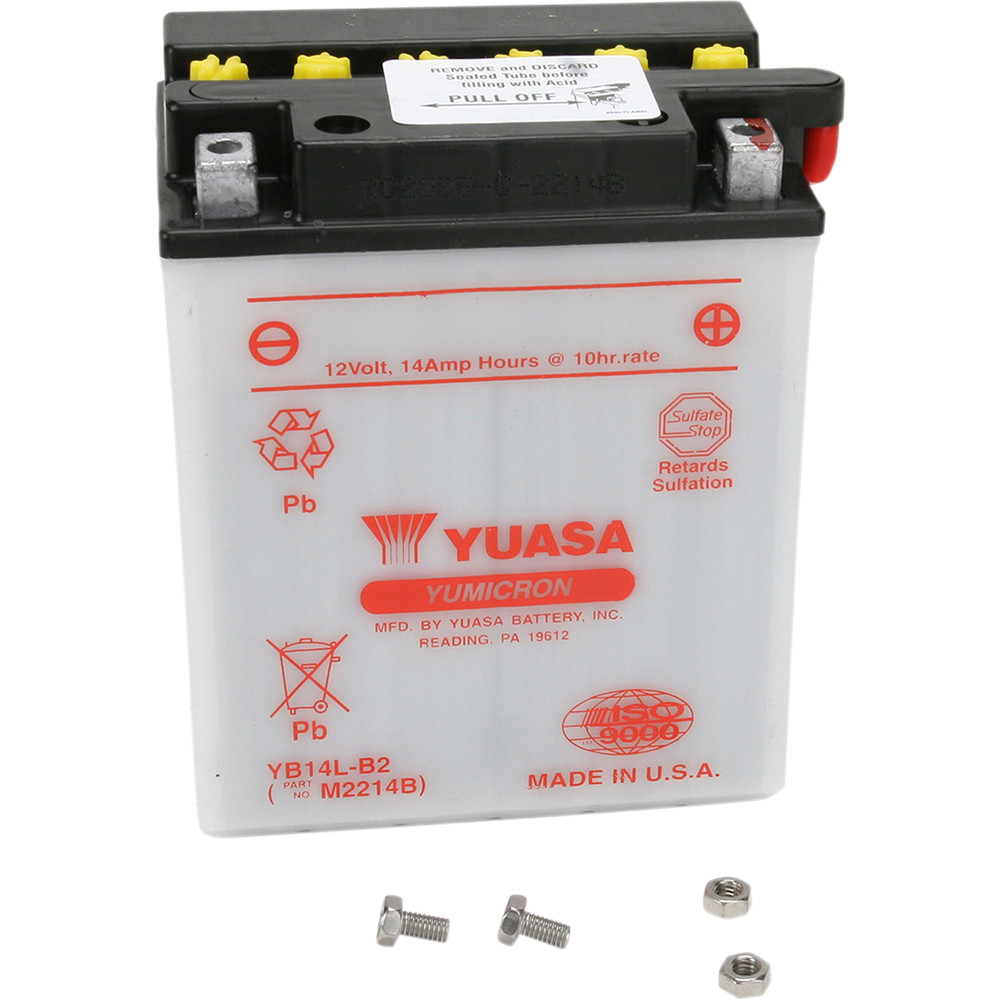 Yuasa 1986-1987 Suzuki LS 650 F Savage Conventional Battery - Sportbike ...