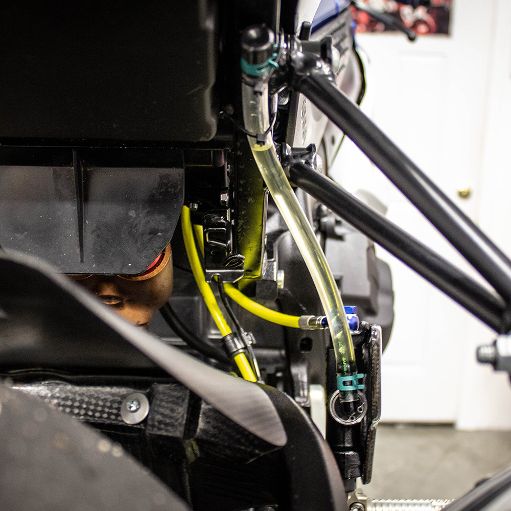 Superbike Rear Brake Reservoir Kit | Motorcycle Brake Delete ...