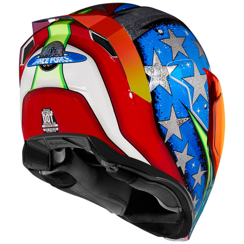 Icon Airflite Space Force Glory Helmet - Sportbike Track Gear