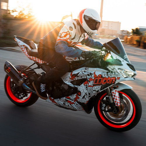 Icon Domain Slabtown Helmet - Sportbike Track Gear