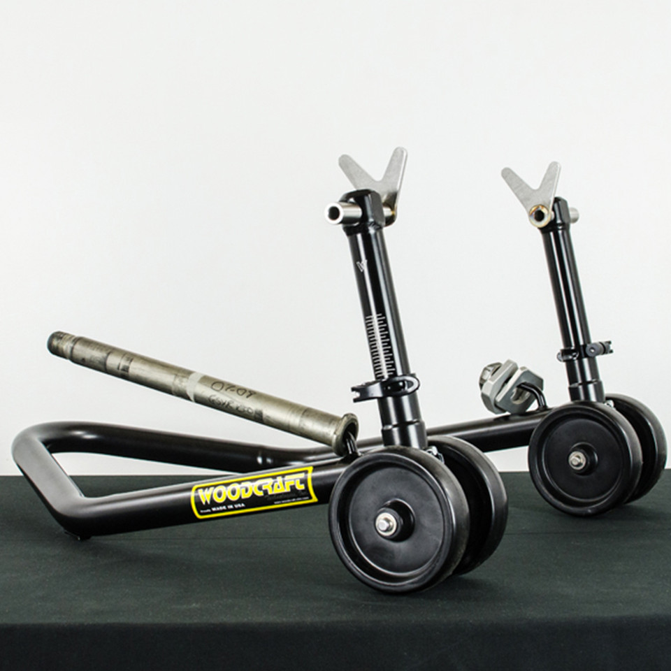 Woodcraft Adjustable Rear Spool Stand - Sportbike Track Gear