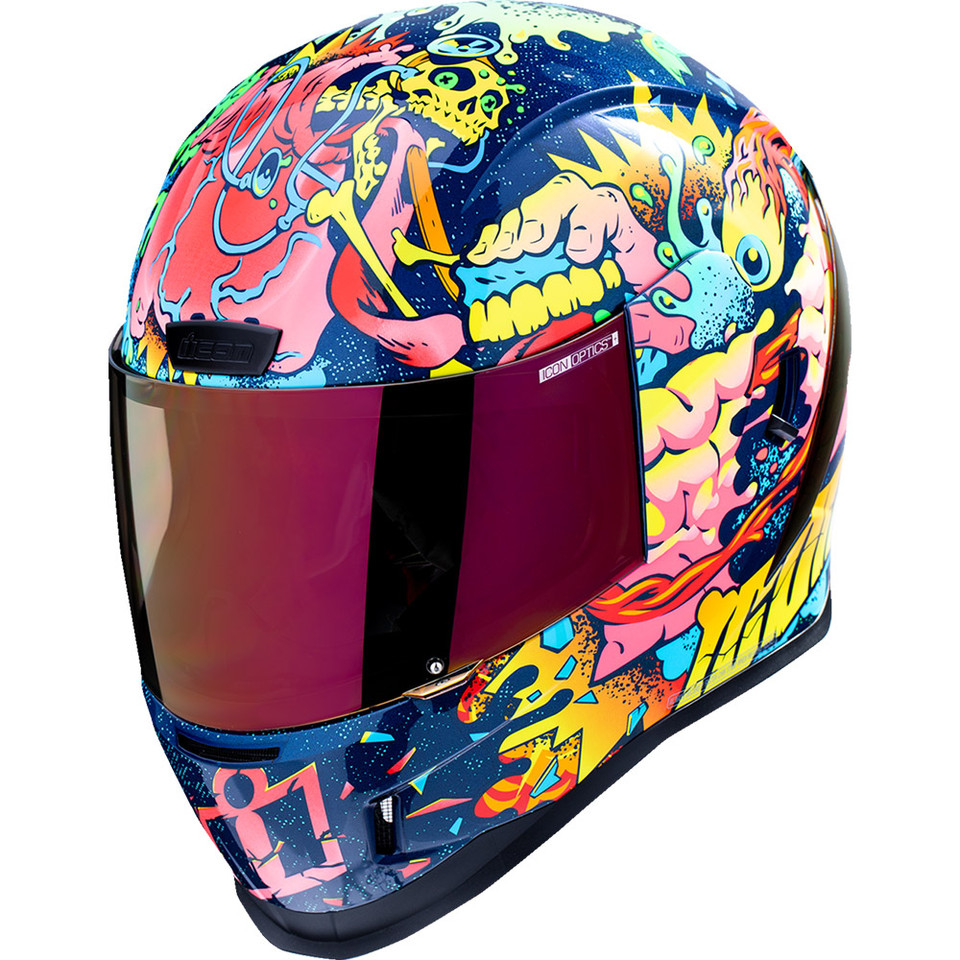 Icon Motorcycle Helmets | Full Face & Modular Designs | Sportbike Track ...