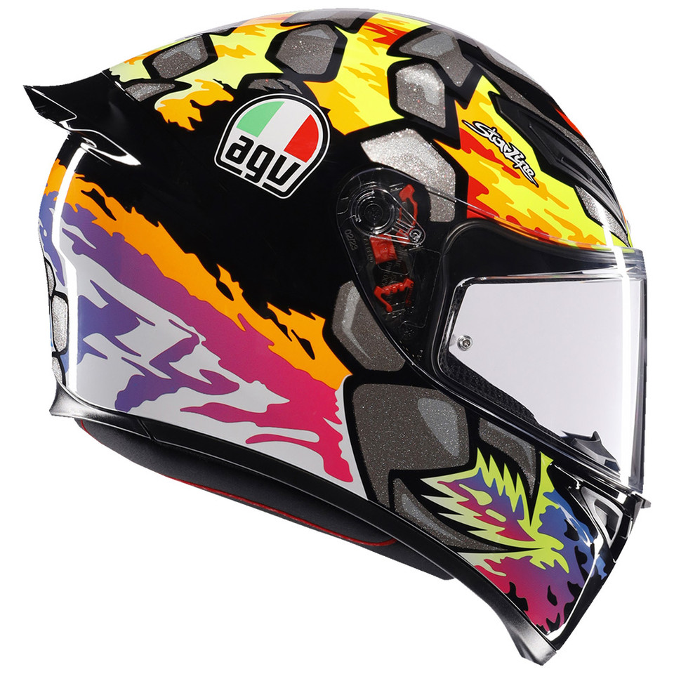 AGV K1 S Helmet Bezzecchi 2023 Helmet - Sportbike Track Gear
