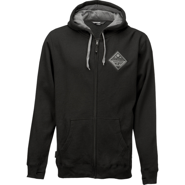 Fly Racing Patch Hoodie - Sportbike Track Gear