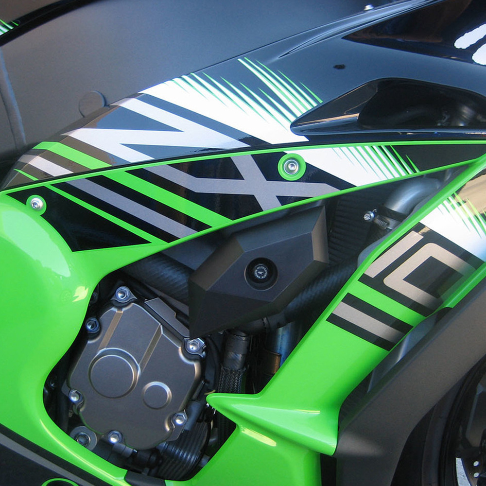 Graves Motorsports Kawasaki ZX10R 2016-2020 Frame Sliders