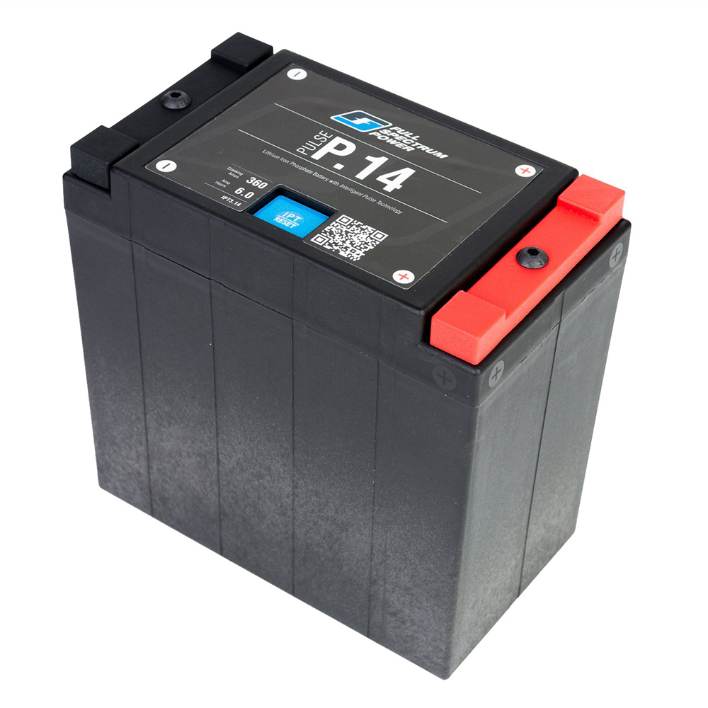 Full Spectrum Honda CX650C Custom 1983 Pulse IPT Lithium Battery - Best ...