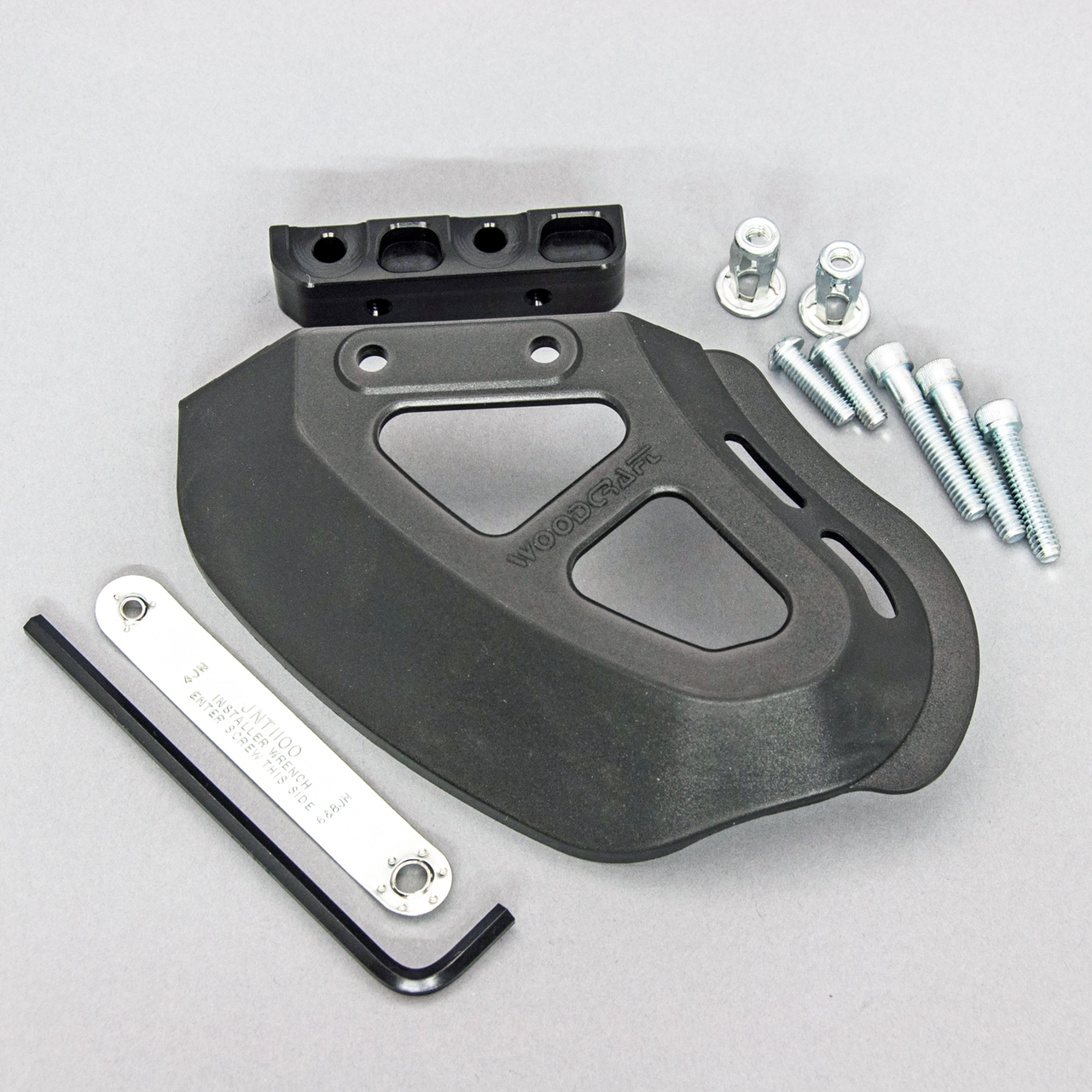 Woodcraft Wide Coverage Toe Guard Kit - Sportbike Track Gear