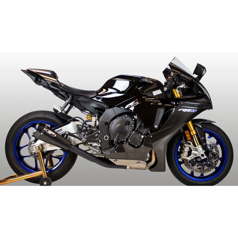 M4 Yamaha R1 2015-2022 Black RM1 Half Exhaust System