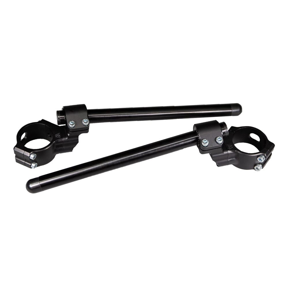 Woodcraft Kawasaki ZX6R 2009-2023 Side Mount 35mm Rise Clip On Riser ...
