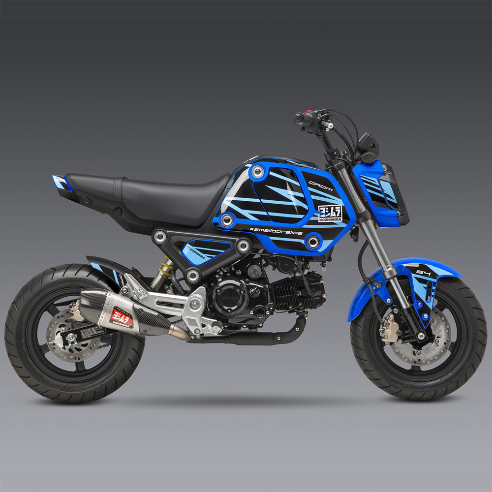 Yoshimura Honda Grom 2022-2024 Graphics Kit Edge Blue