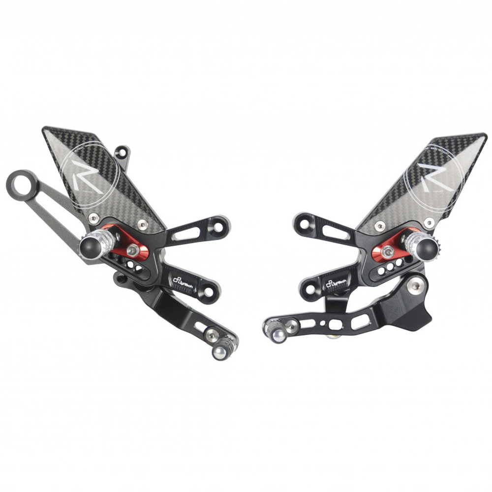 Lightech R Version Rearsets Aprilia Tuono V4 / 1100 Factory 2018-2022 ...