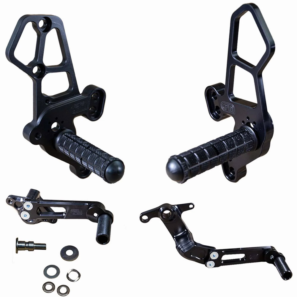 Woodcraft Yamaha XSR900 2022-2023 Complete Rearset Kit GP Shift