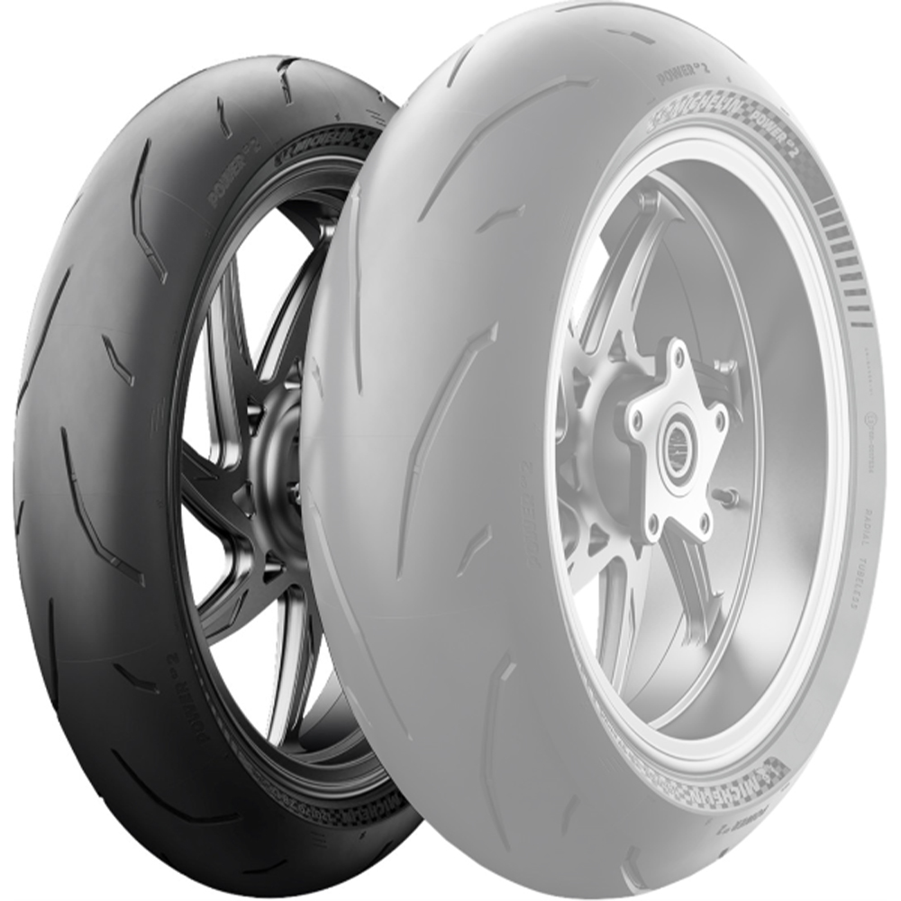 Michelin Power GP2 Front Tire - 120/70ZR17 - Sportbike Track Gear