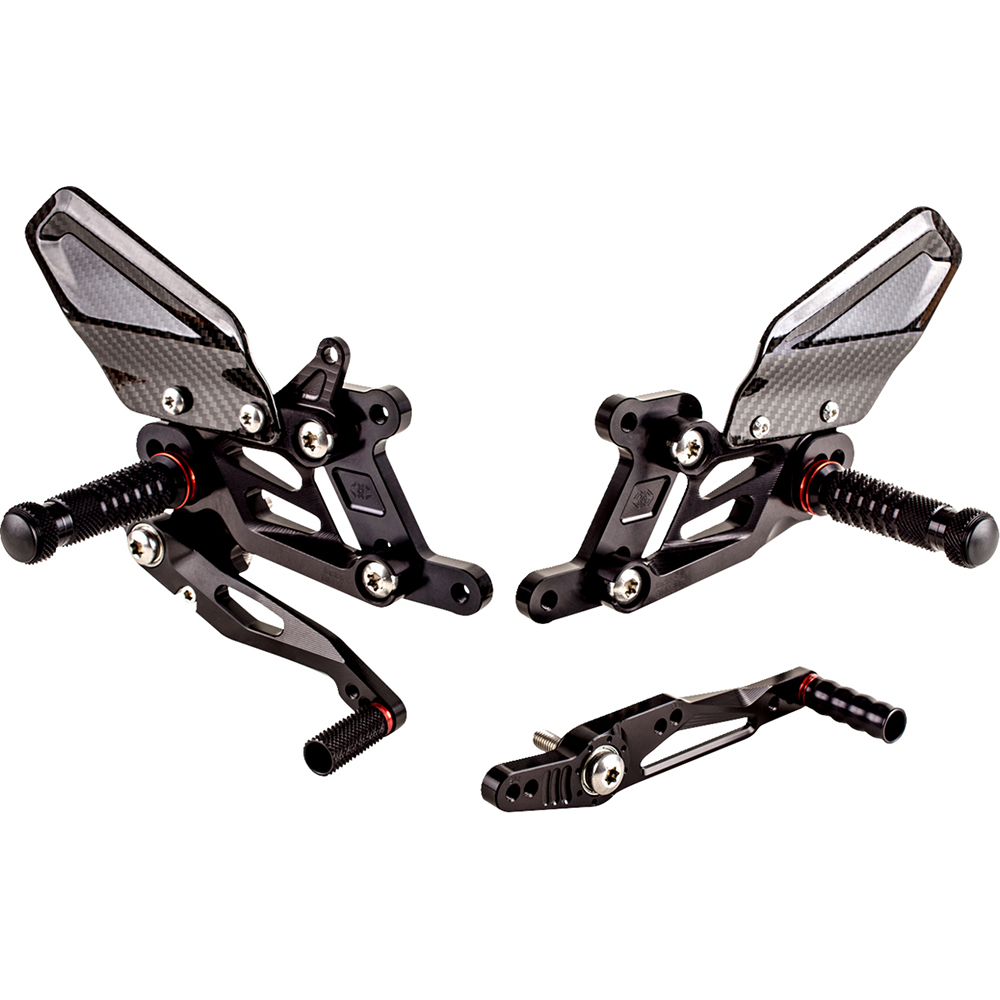 Gilles Tooling BMW S1000RR 17-18 FXR Rearsets - Sportbike Track Gear