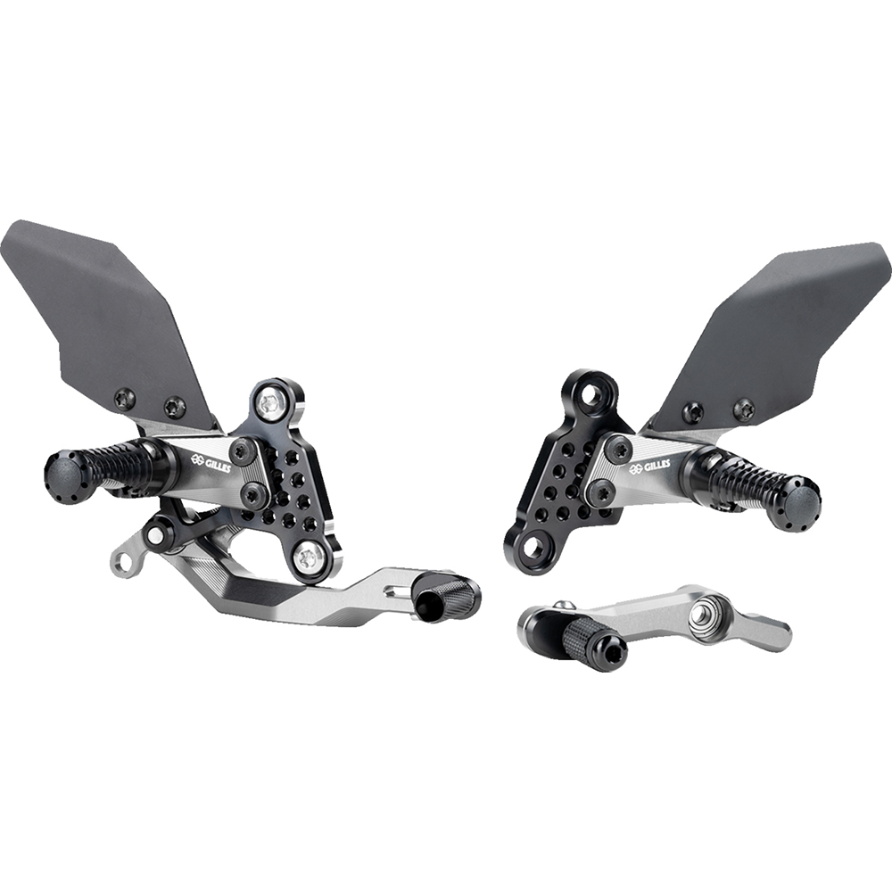Gilles Tooling Yamaha MT-09 21-23 FXR Rearsets - Sportbike Track Gear
